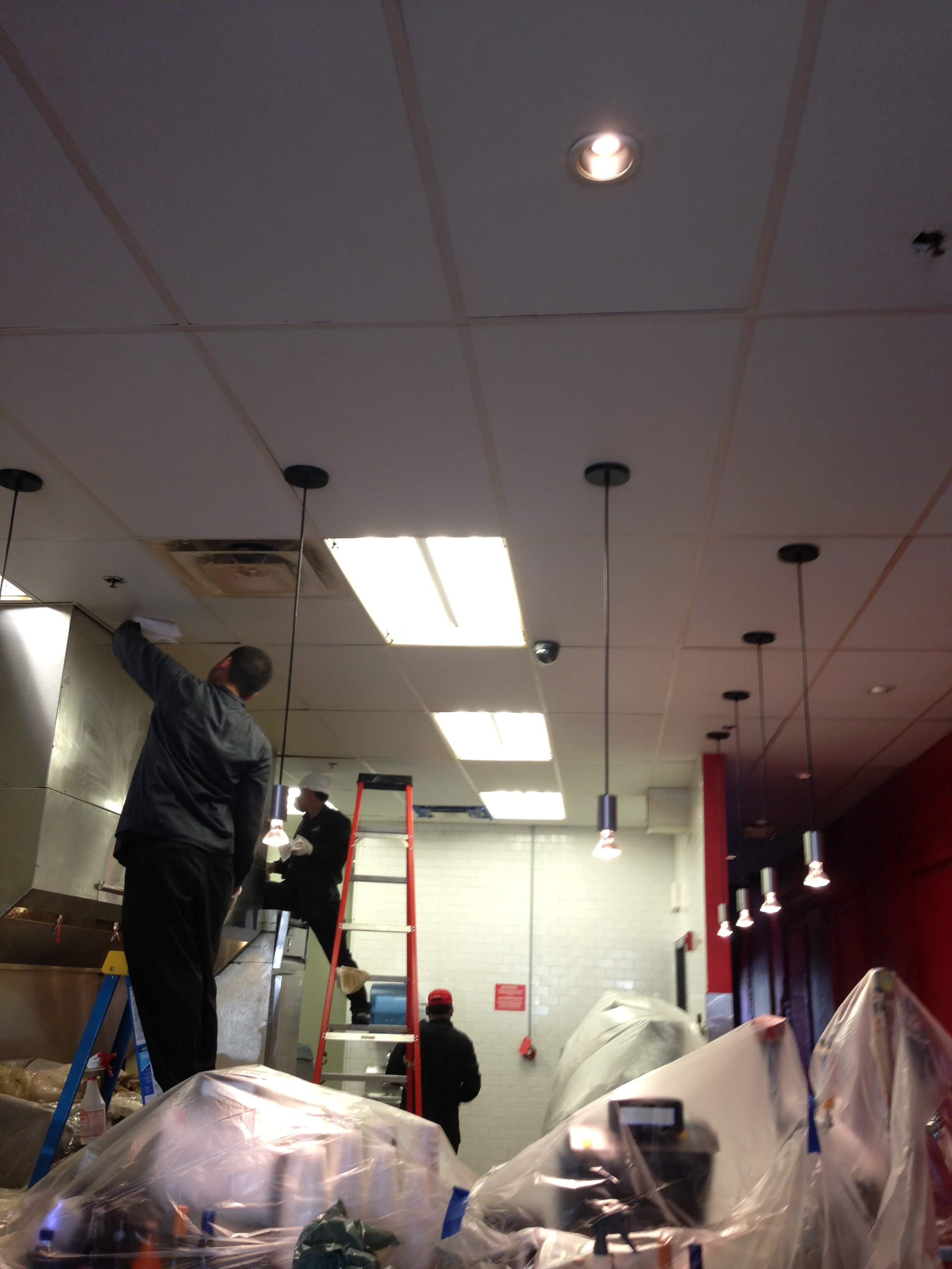 Ceiling Cleaning | BN Commercial Cleaning and Fire Protection